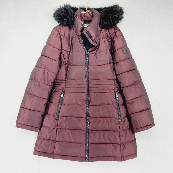 Calvin Klein | Jackets & Coats | Calvin Klein Puffer Hooded Quilted ...